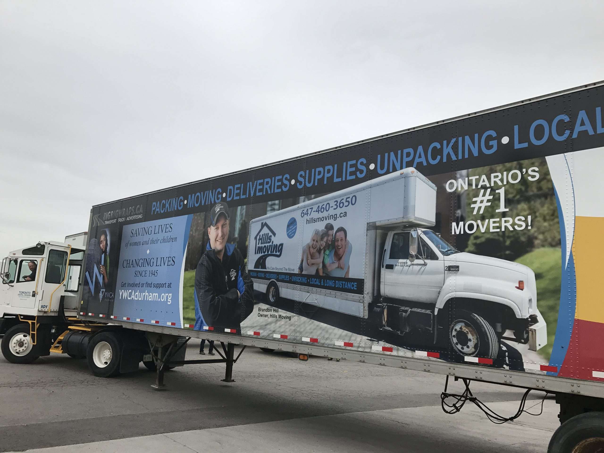 Benefits of A Full Side Wrap | Big Rig Wraps Transport Truck Advertising