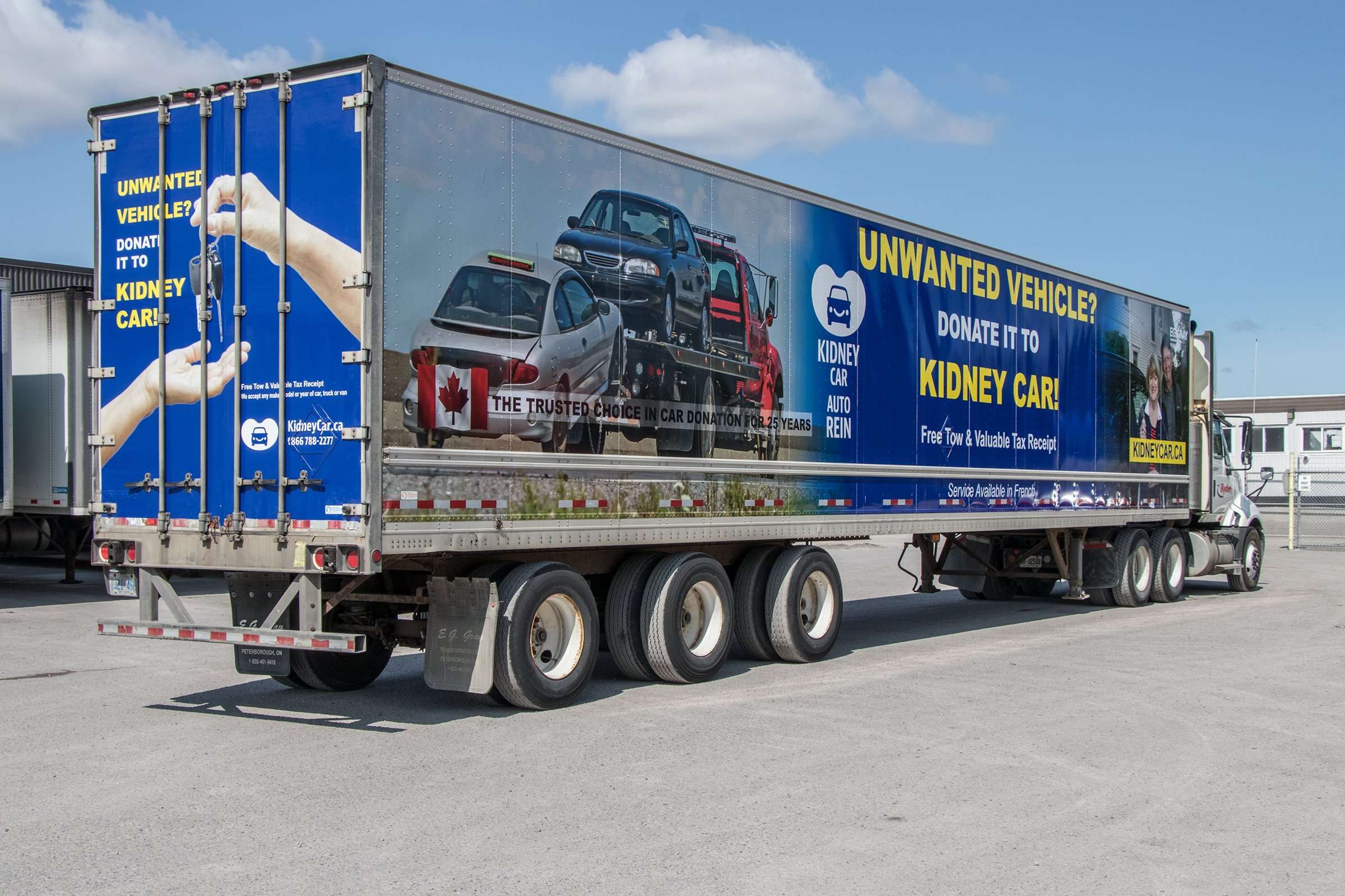 The Power Of Truck Advertising | Big Rig Wraps Transport Truck Advertising
